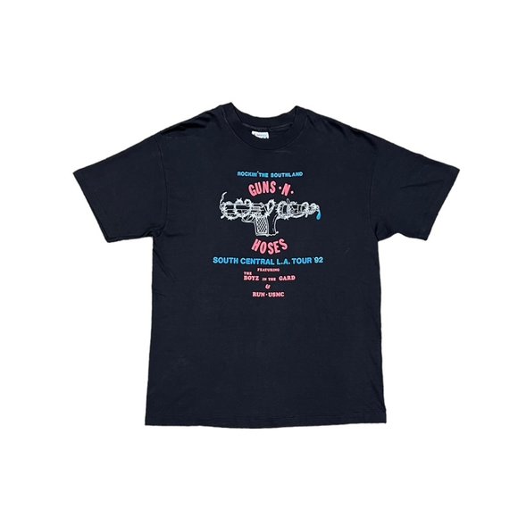 Vintage | Shirts | Vintage 992 South Central La Riots Tour Rap Tee Size ...